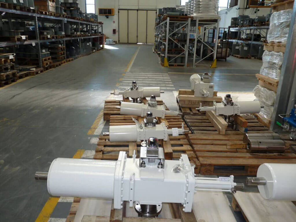 BYH Hydraulic Actuators Series - DVG Automation